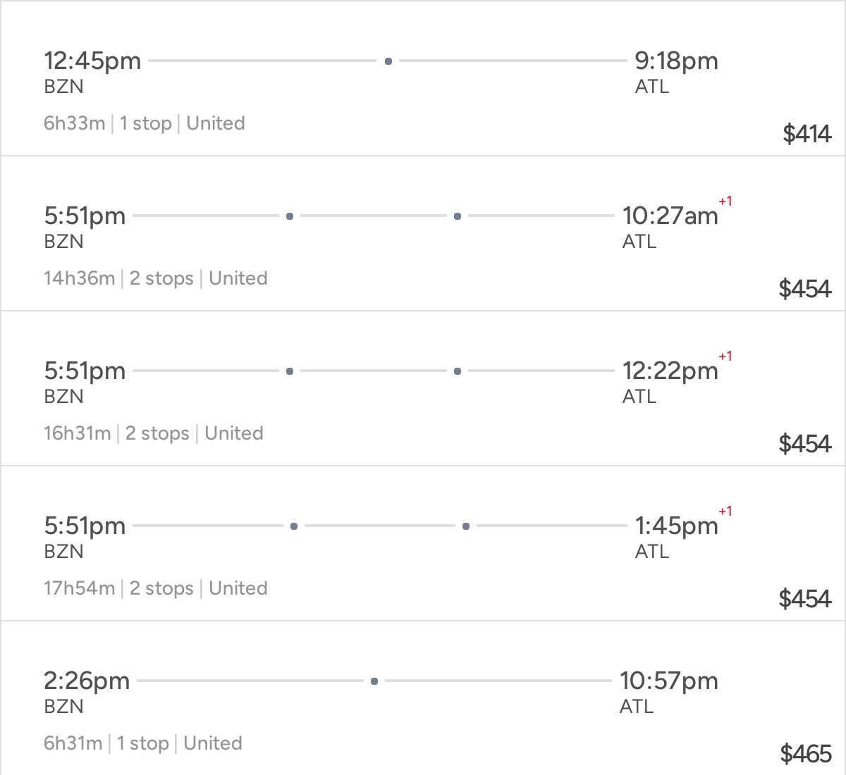 BZN to ATL - Cheap flights from Bozeman, Montana to Atlanta, Georgia ...